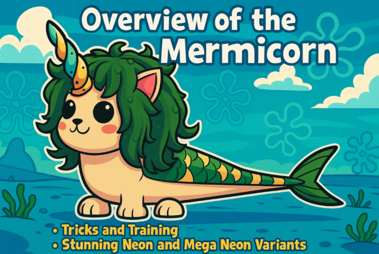 The Enchanting Mermicorn: A Must-Have Legendary Pet in Adopt Me ...